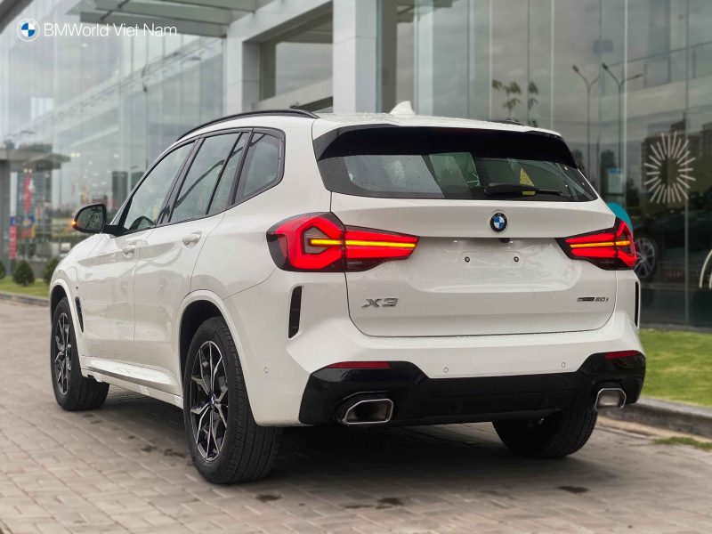 BMW X3 sDrive 20i M Sport 2024: Giá lăn bánh và ưu đãi mới nhất